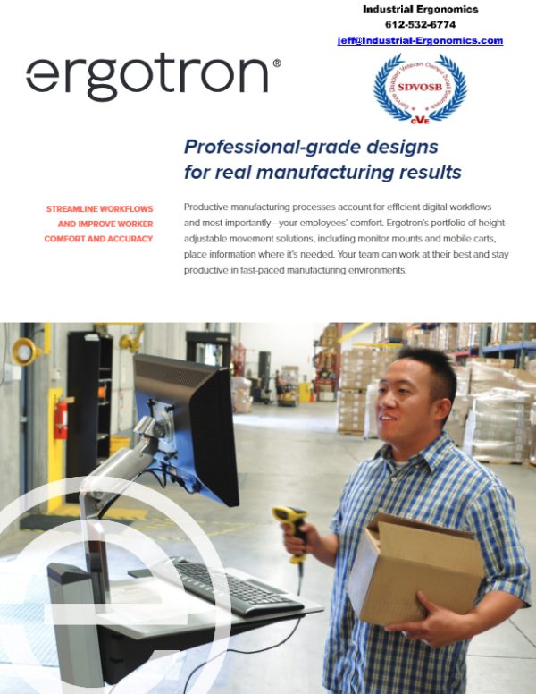 Ergotron – Ergonomic Product Manufacturer | Lakeville, MN